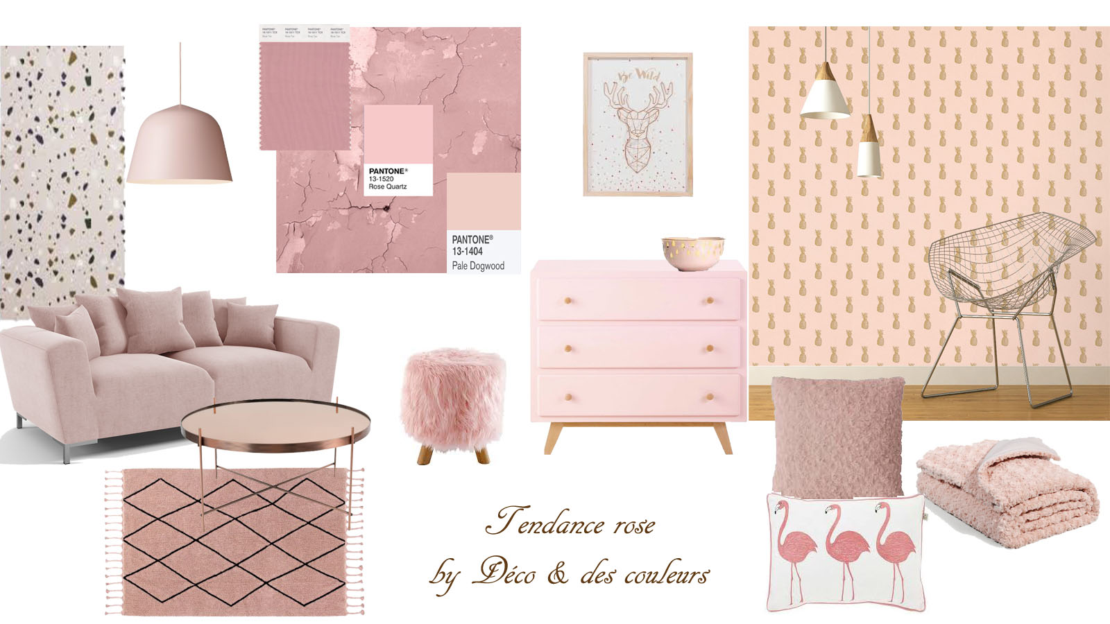 Tendance rose - Orléans Décorateur d'intérieur - Déco et des Couleurs