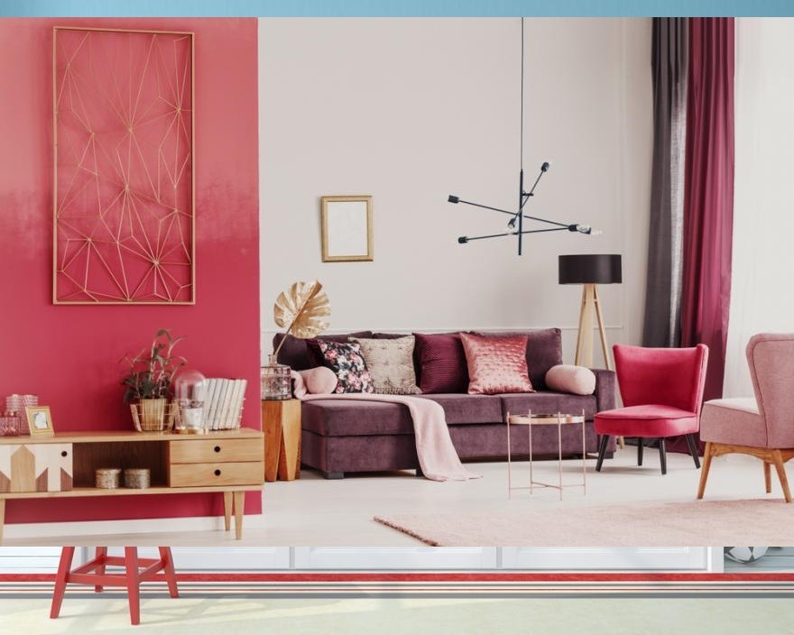 Du rouge dans la déco...avec modération! - Orléans Décorateur d ...